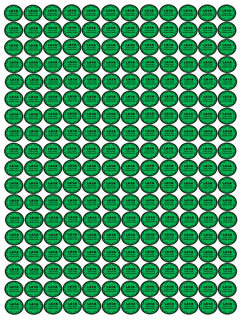 Stiker Lasa 2.5 CM PDF | PDF