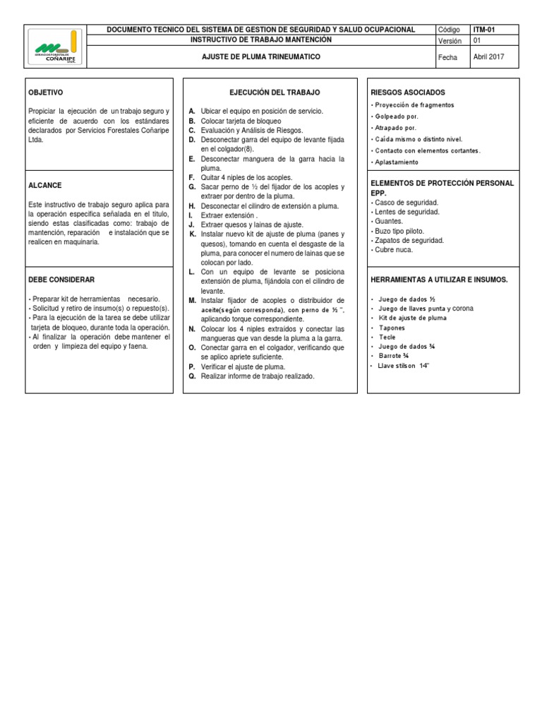Formato Instructivo | PDF