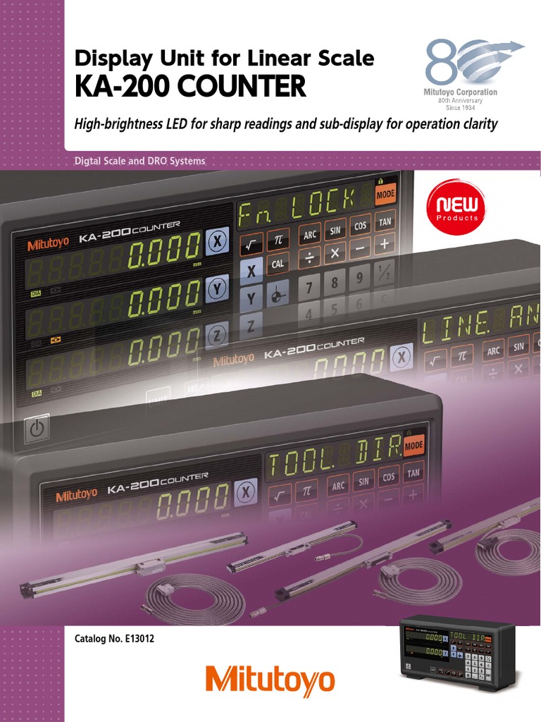 Ka-200 Counter: Display Unit for Linear Scale | Computing | Technology