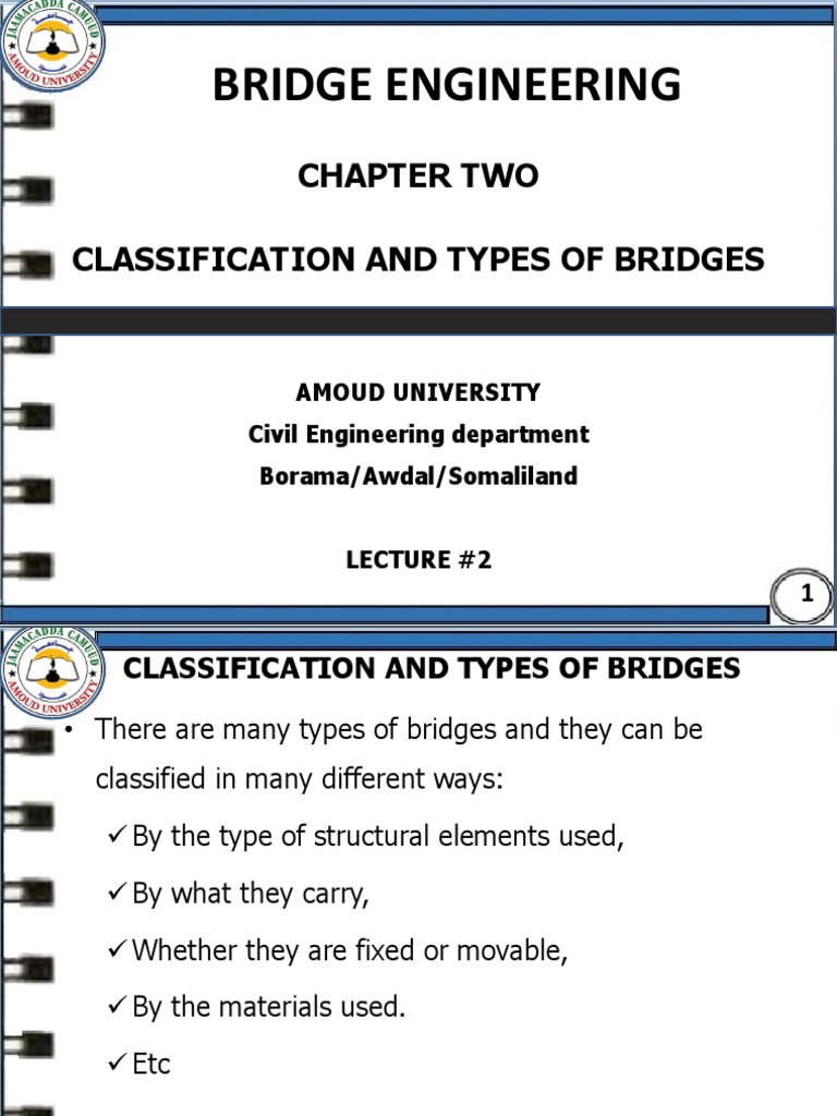 Types and Classifications of Bridges | PDF | Bridge | Truss