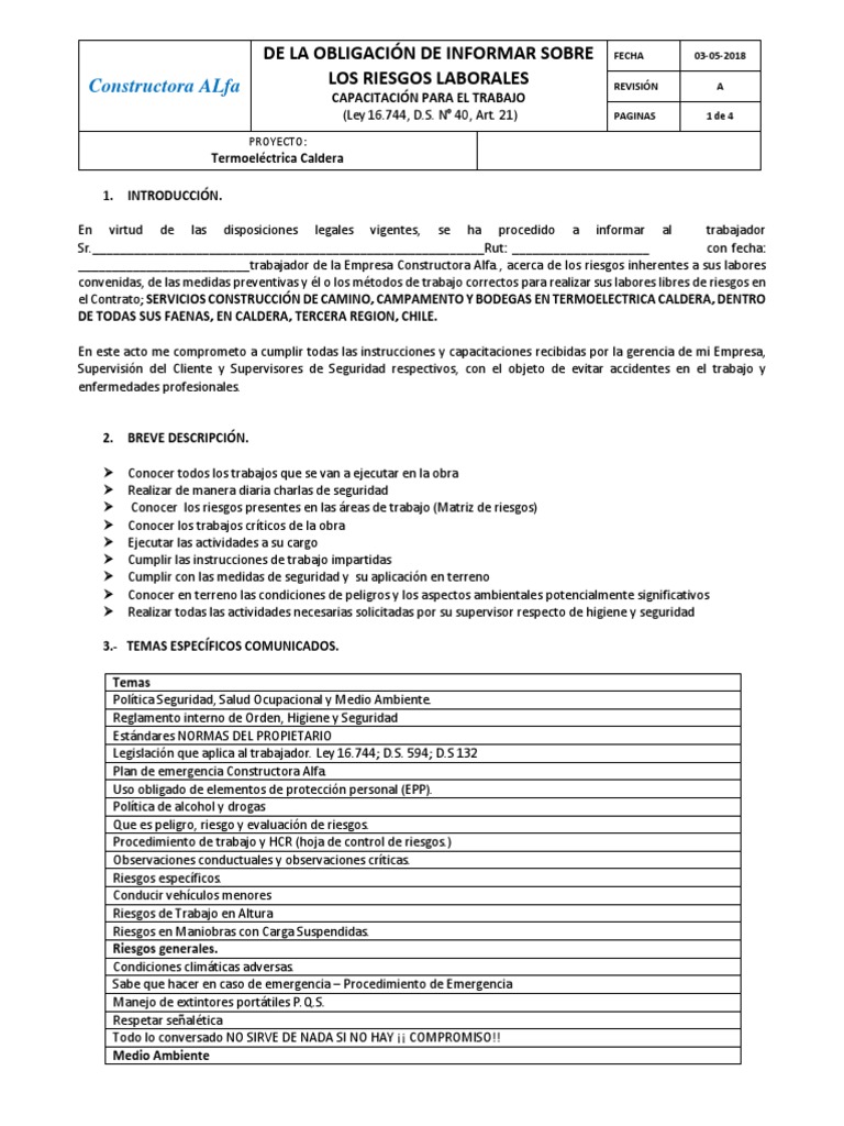 Formato Odi | PDF | Polvo | Contaminación