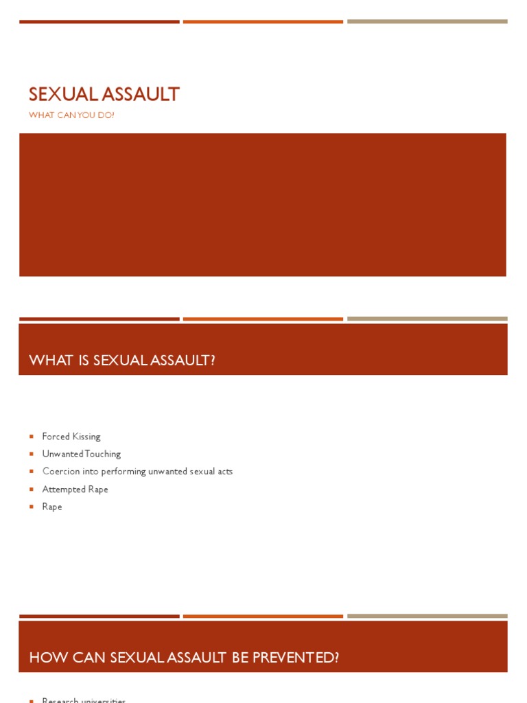 Preventing Sexual Assault on Campus | PDF | Sexual Assault | Sexual ...
