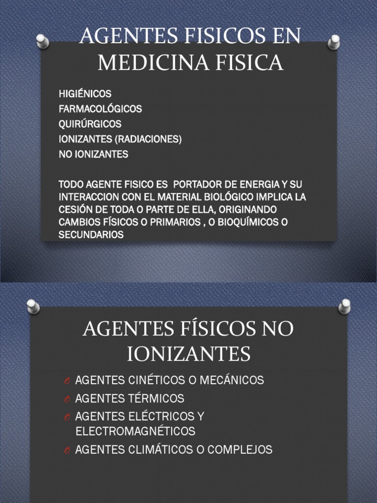 Agentes Fisicos en Medicina Fisica | PDF