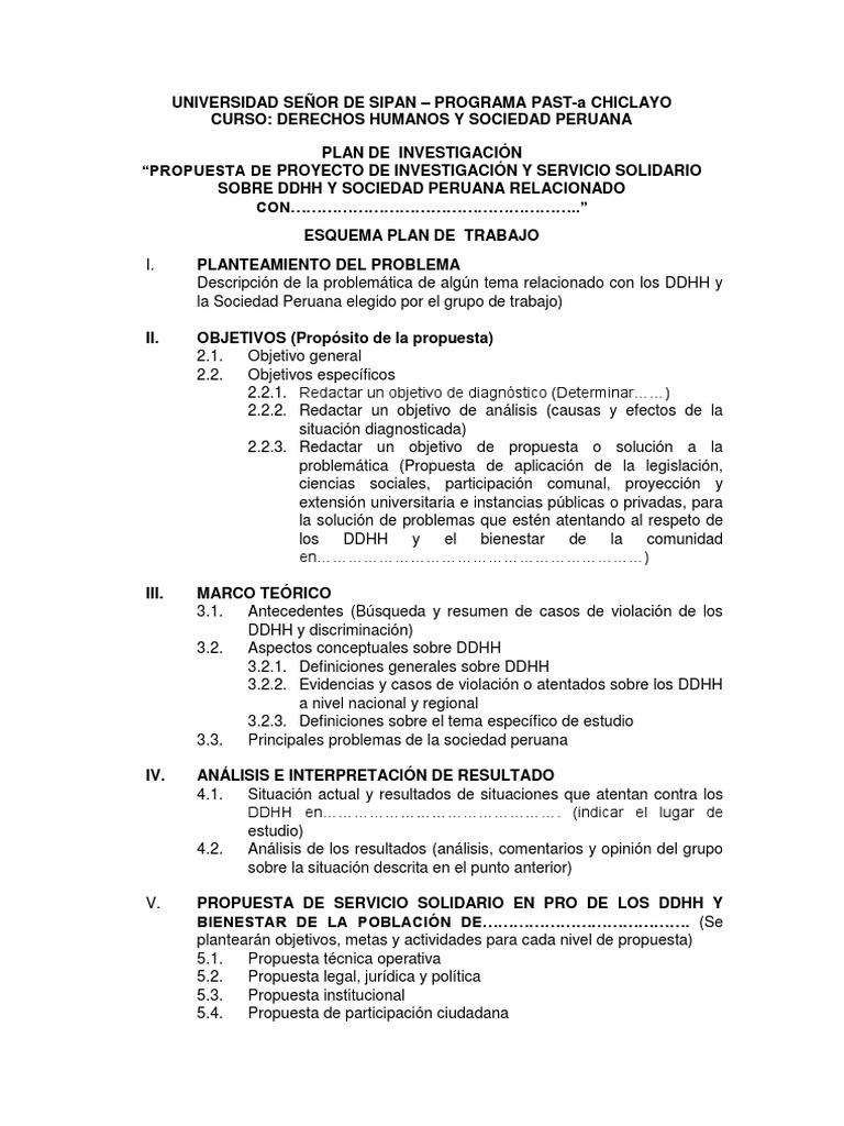 Plan Solidario | PDF | Derechos humanos | Science