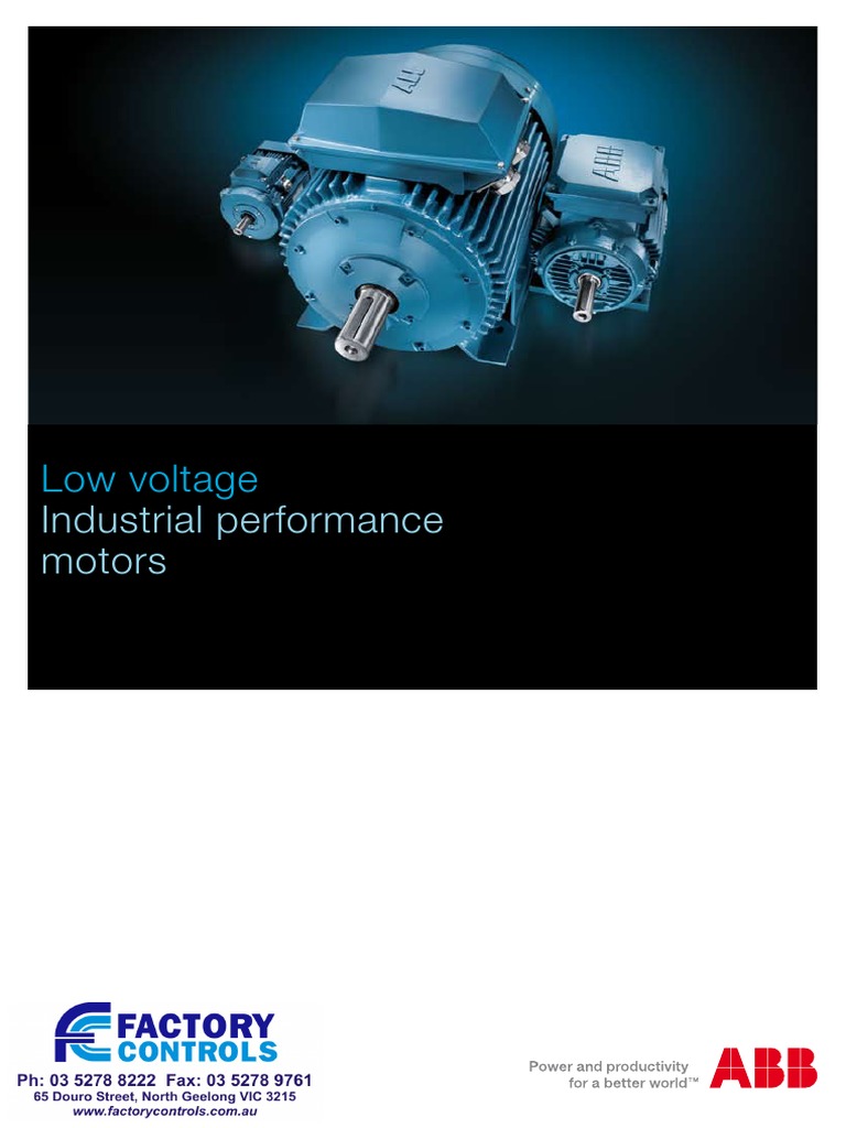 Industrial Performance Motors Catalogue | PDF | Mechanical Engineering ...
