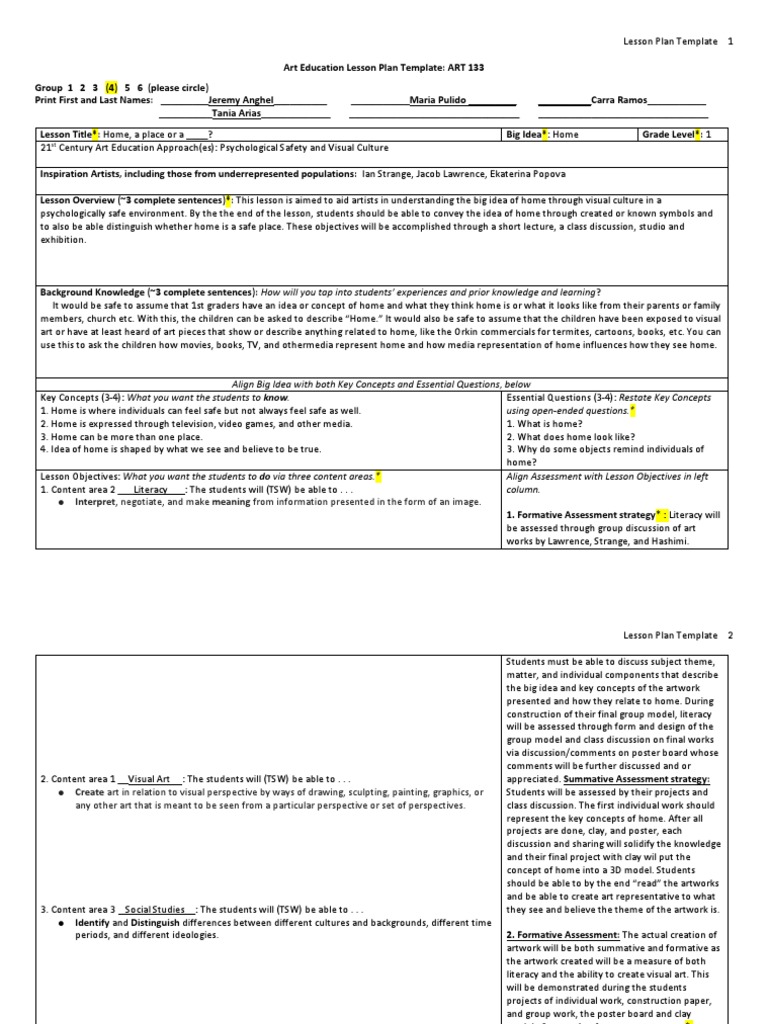 Align Big Idea With Both Key Concepts and Essential Questions, Below ...