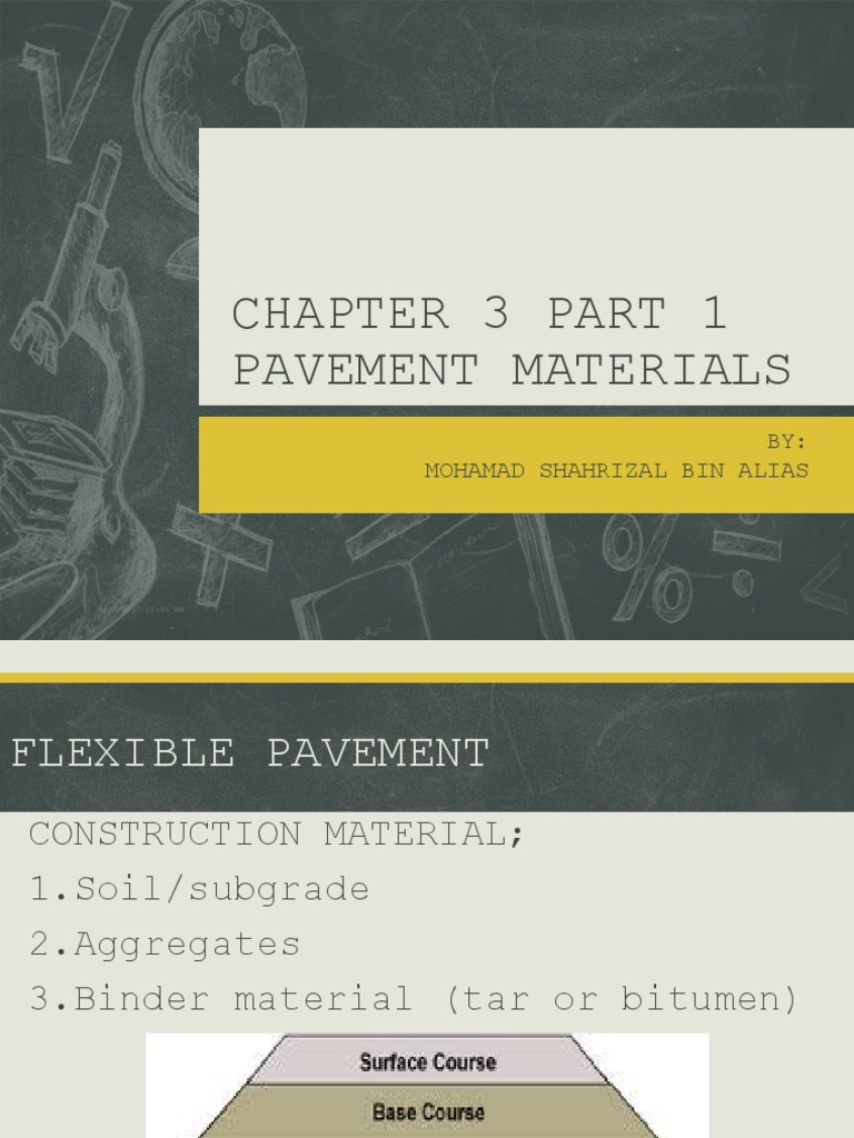 Pavement Materials Overview and Types | PDF | Asphalt | Road Surface