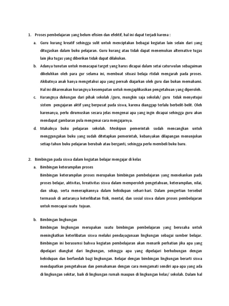 Tugas Pendidikan Anak Di SD PDGK4403 | PDF