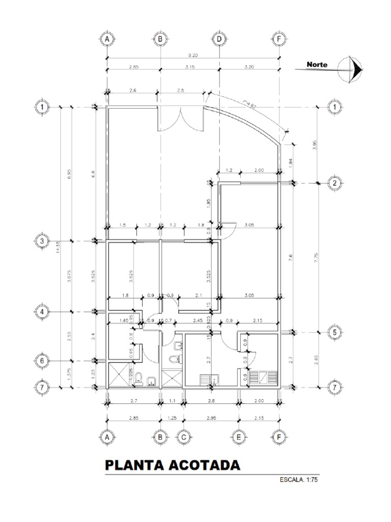 Plano Acotado | PDF