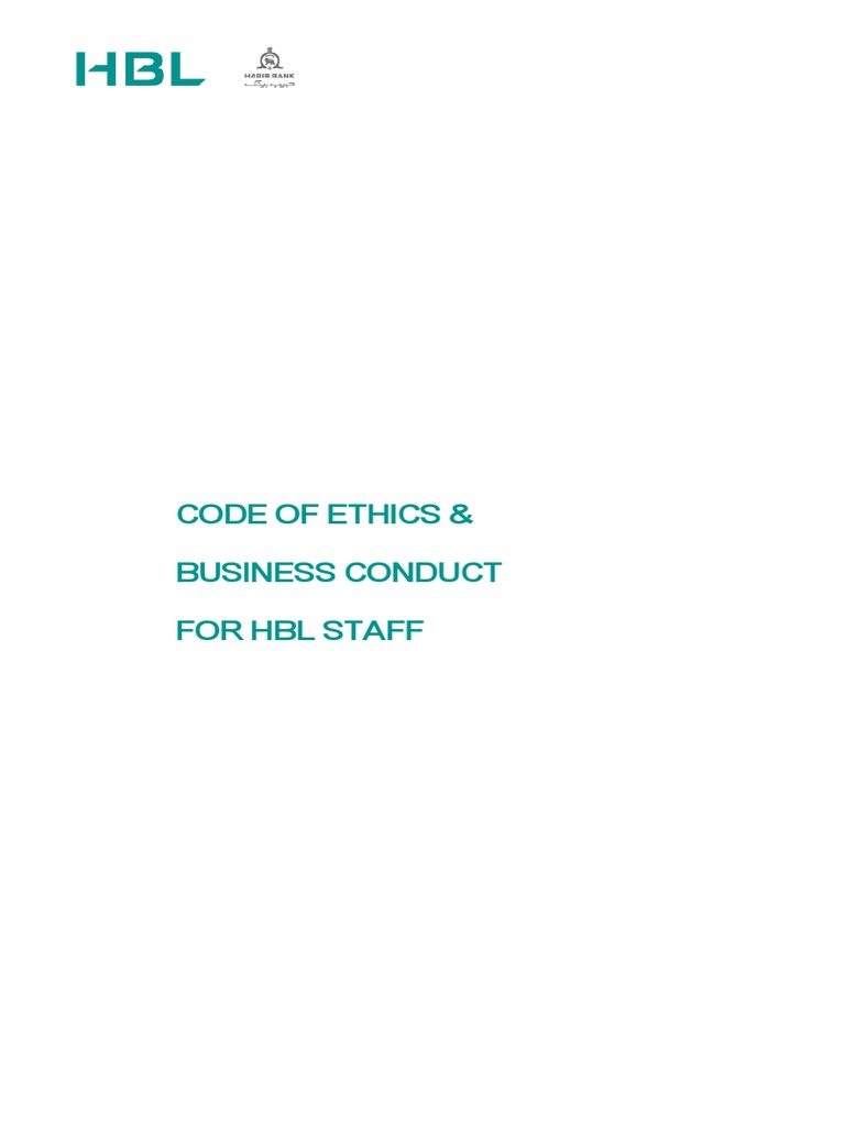 Code of Ethics & Business Conduct | PDF | Money Laundering | Justice