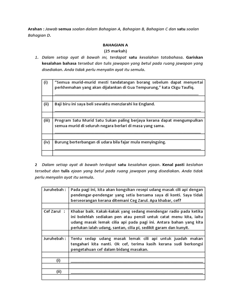 BM Form 1 | PDF | Seni | Sains & Matematika
