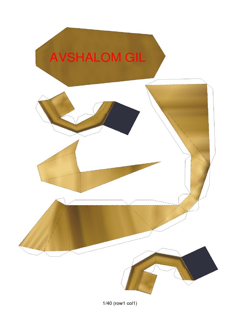 Papercraft Realistic TTT CELL | PDF