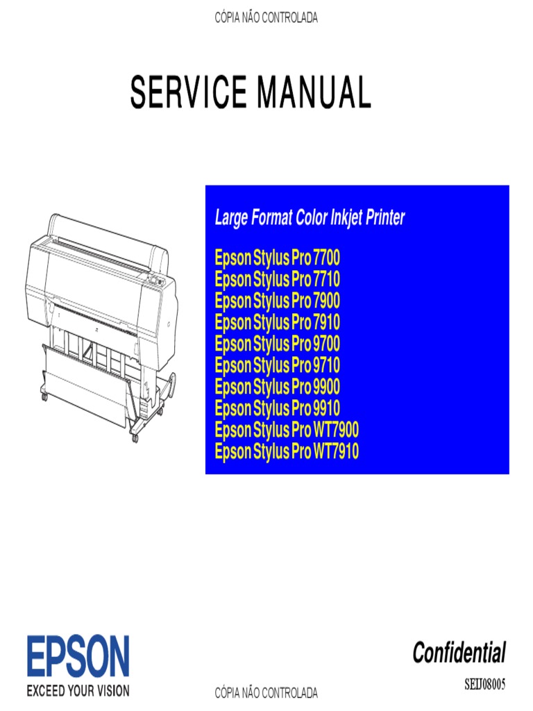 Epson Stylus Pro 9700 MS - v00 | PDF | Magenta | Cyan