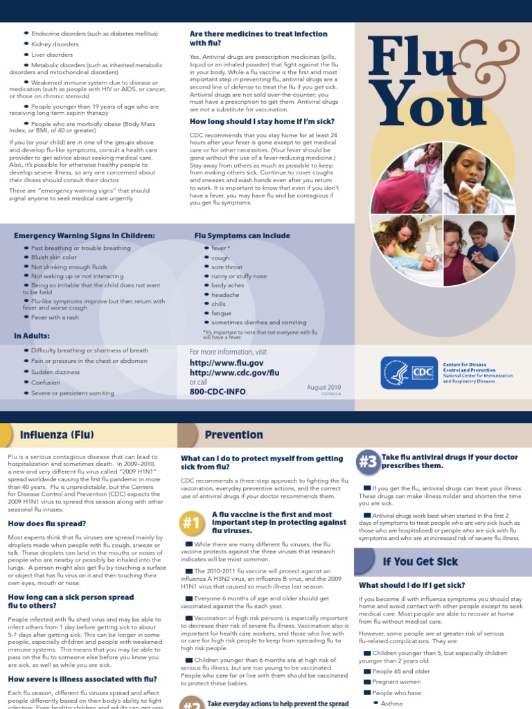 Flu and You | PDF | Influenza | Antiviral Drug