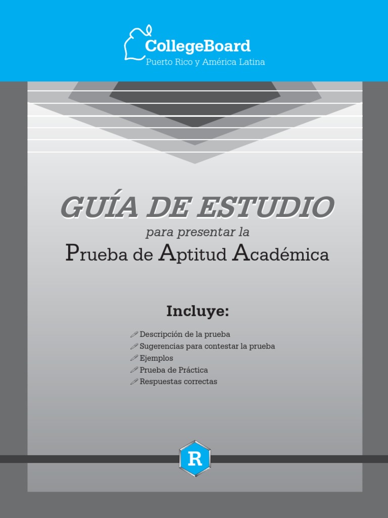 Guia de Estudios PAA PDF | PDF | Lectura (proceso) | Ecuaciones