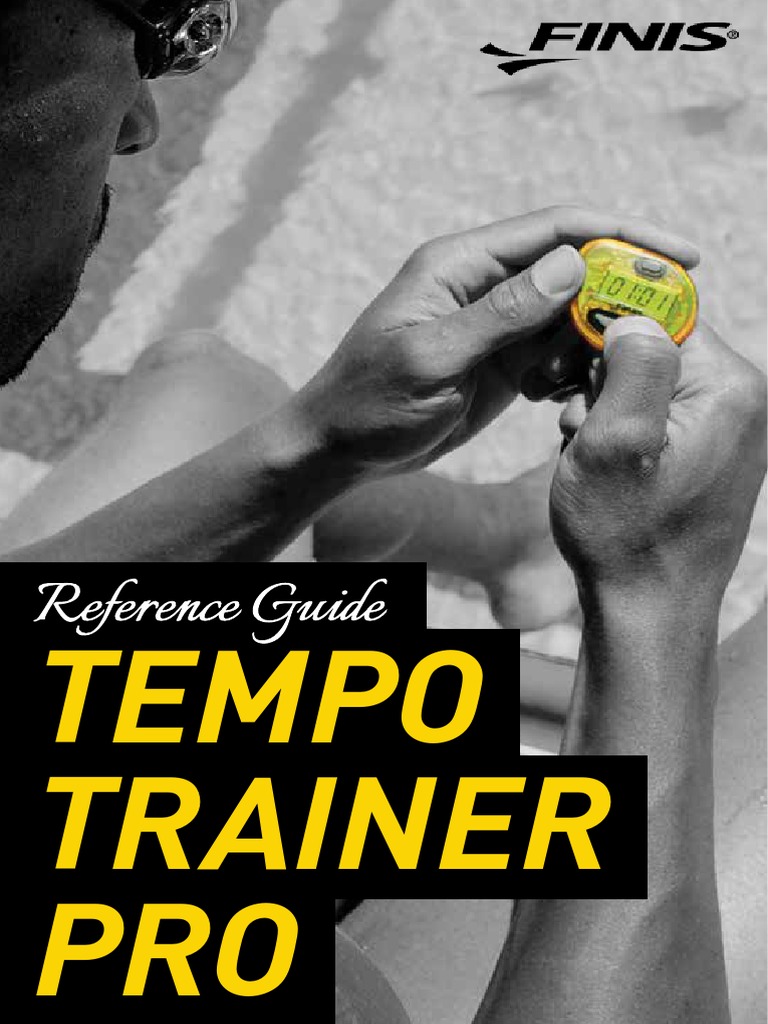 Tempo Trainer Pro Reference Guide | Swimming (Sport) | Swimming