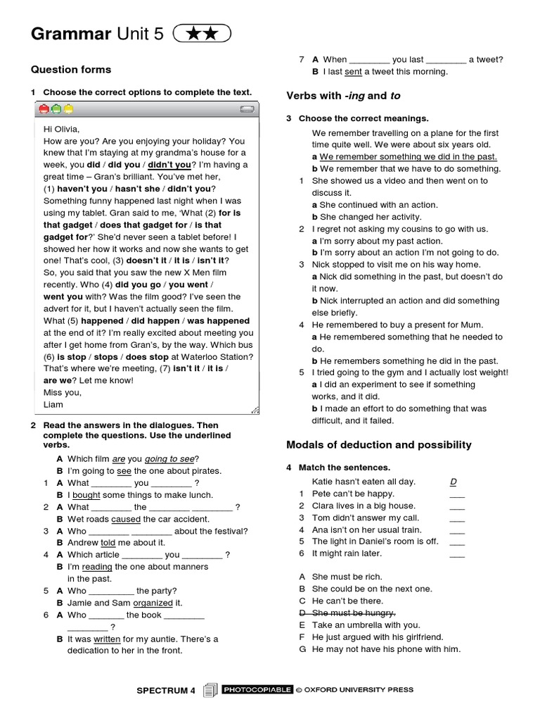 Spectrum 4 Teachers Resource Multirom | PDF | Noun | Adjective