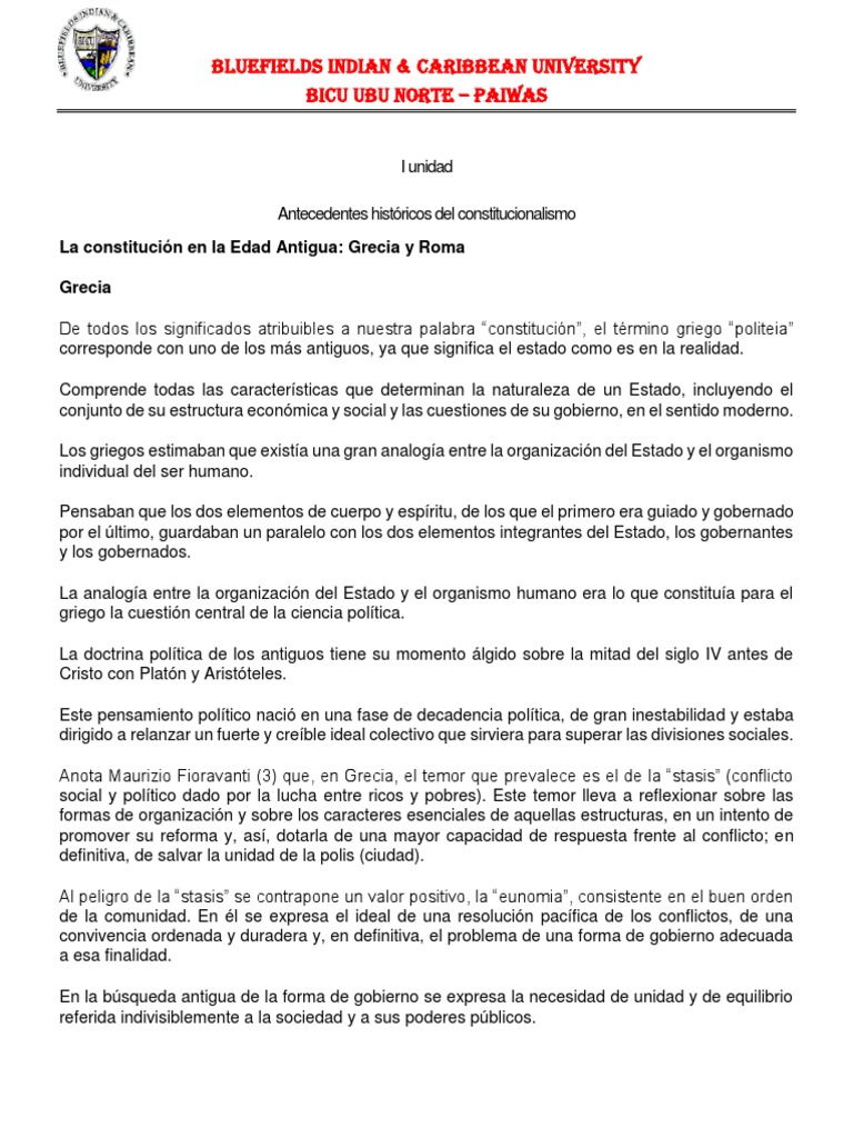 Constitucion en Grecia, Roma y Nicaragua. | Descargar gratis PDF ...