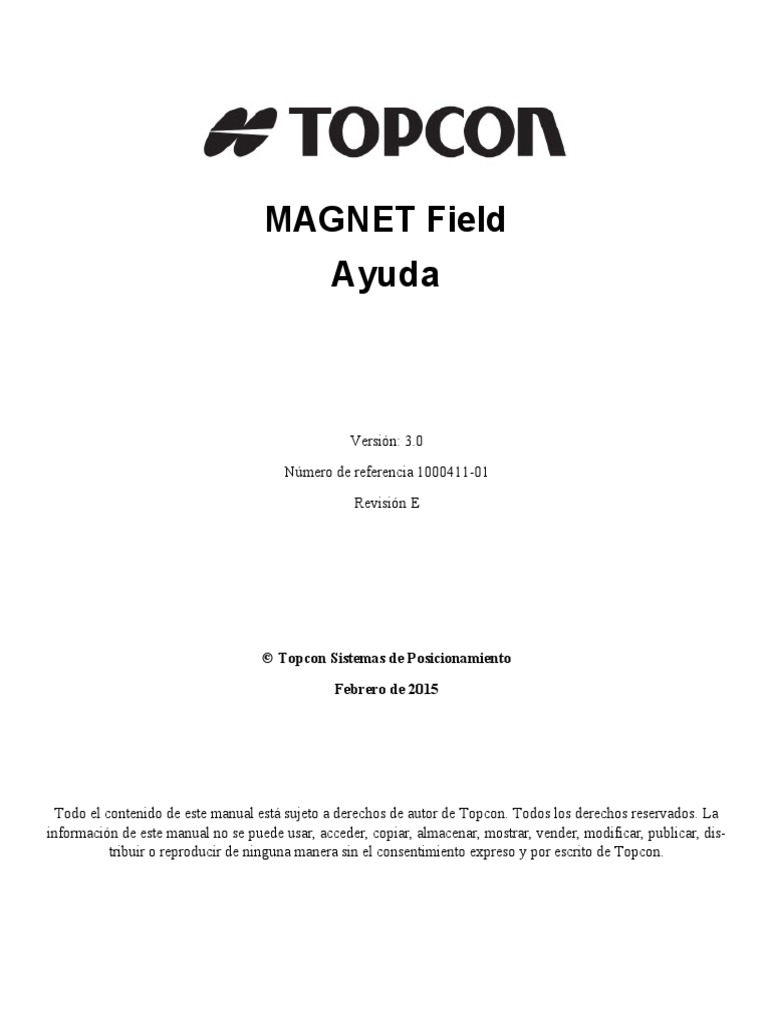 Magnet Field v300 Help Manual Es | PDF | Marca comercial | Archivo de ...
