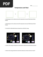 Heat Transfer: Conduction, Convection, Radiation Worksheet | PDF | Heat ...