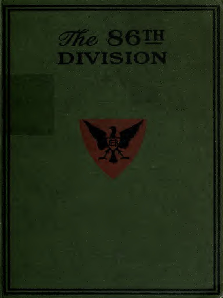Official History of 86th Division | PDF | Brigade | Battalion
