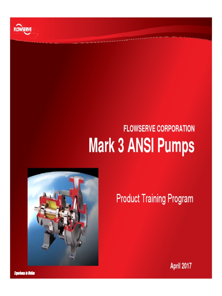Mark 3 ASME Pumps PDF | PDF | Bearing (Mechanical) | Pump