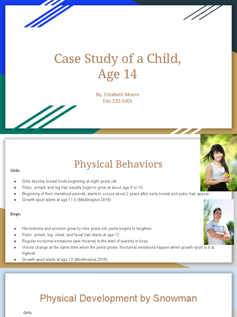 Edu 220 Case Study | PDF | Puberty | Behavioural Sciences