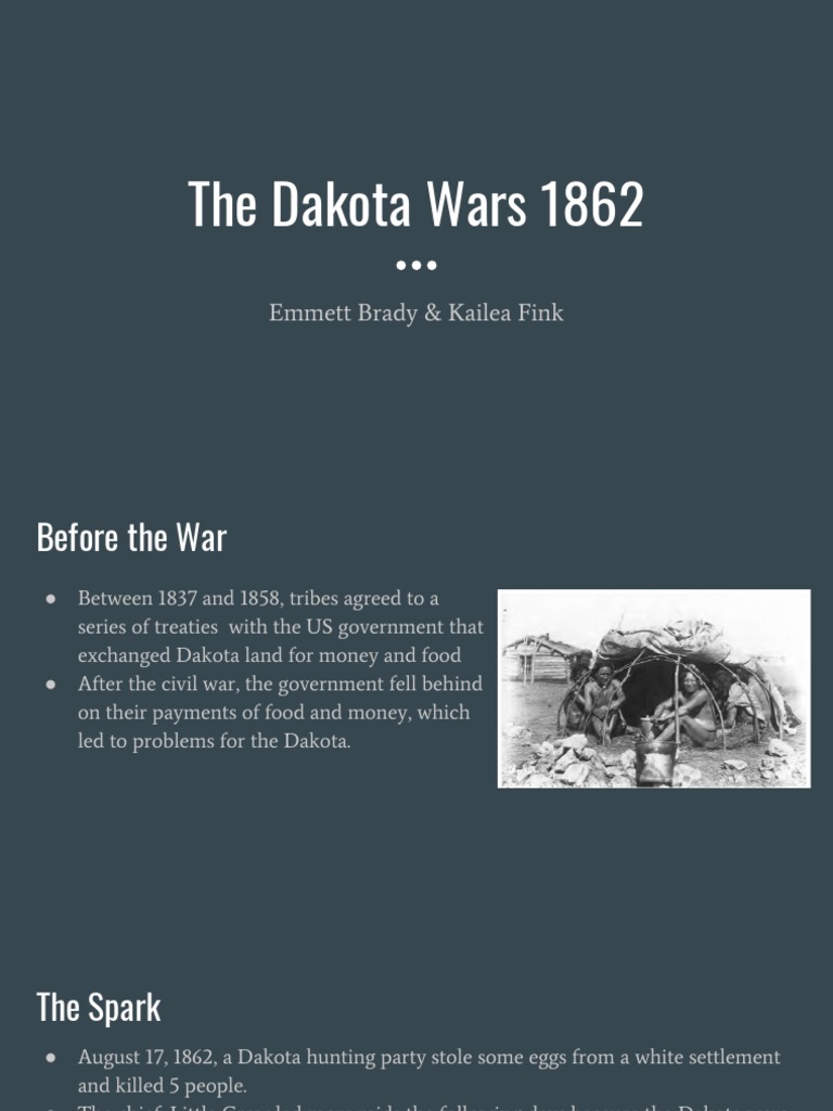 Dakota Wars of 1862: Causes and Consequences | PDF | Travel
