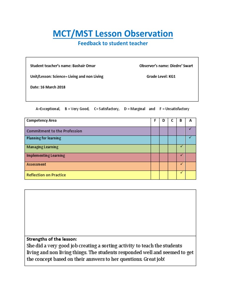 MST Observation 2 | PDF