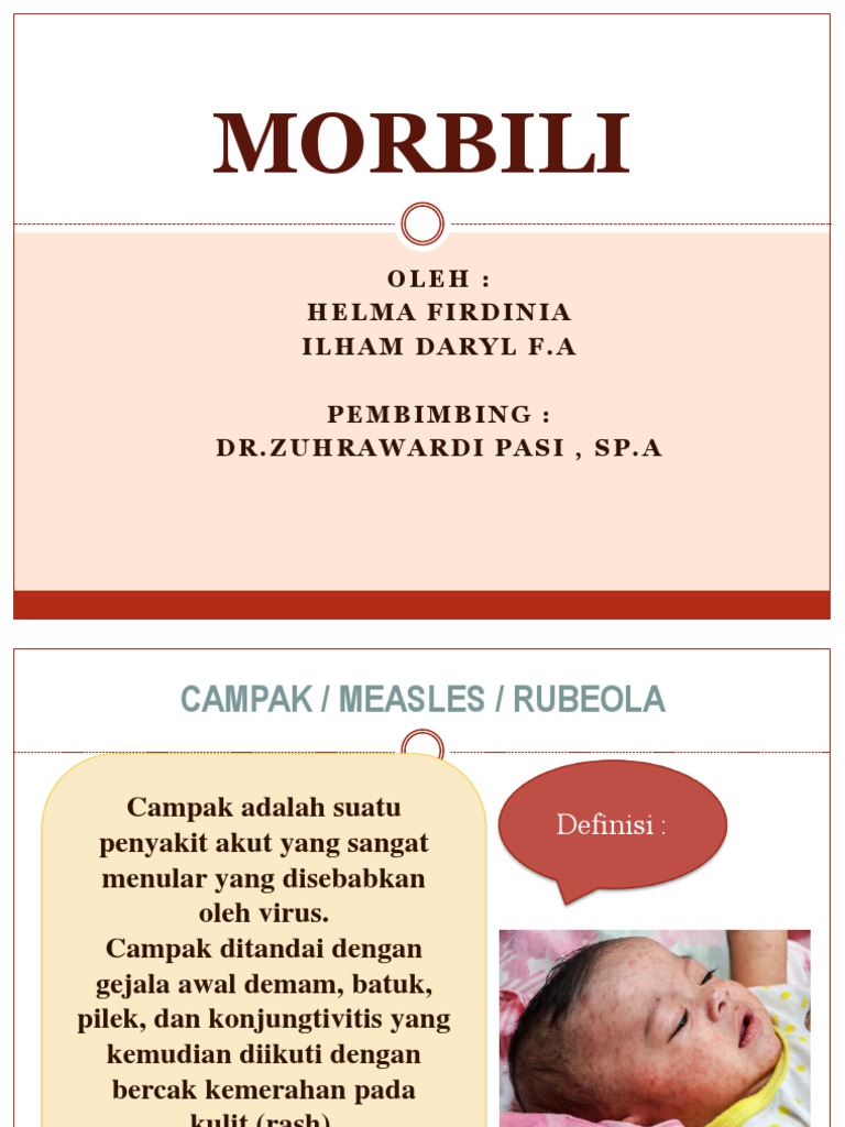 Morbili: Penyakit Campak pada Anak | PDF