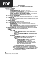 CLINICAL MICROSCOPY Medical Technology Board Exam Reviewer 2 | PDF ...