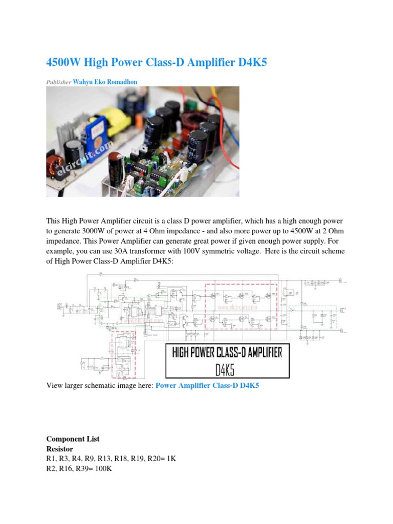 Pcb Class-d 900w Shop Deals | www.oceanproperty.co.th