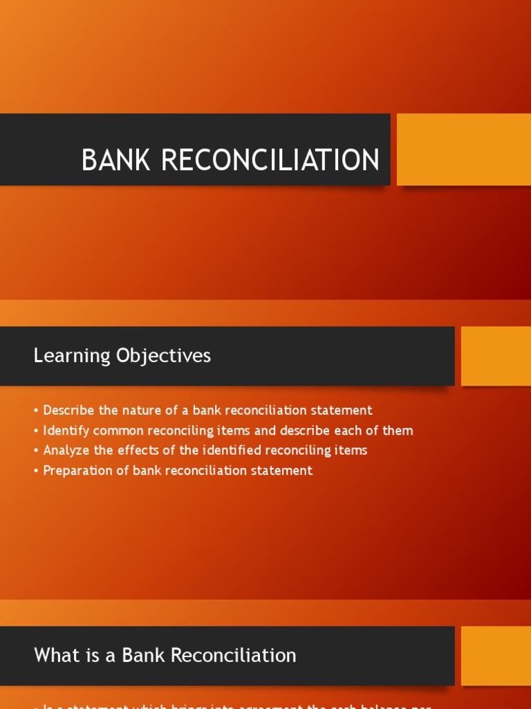 Understanding Bank Reconciliation Methods | PDF | Deposit Account | Cheque