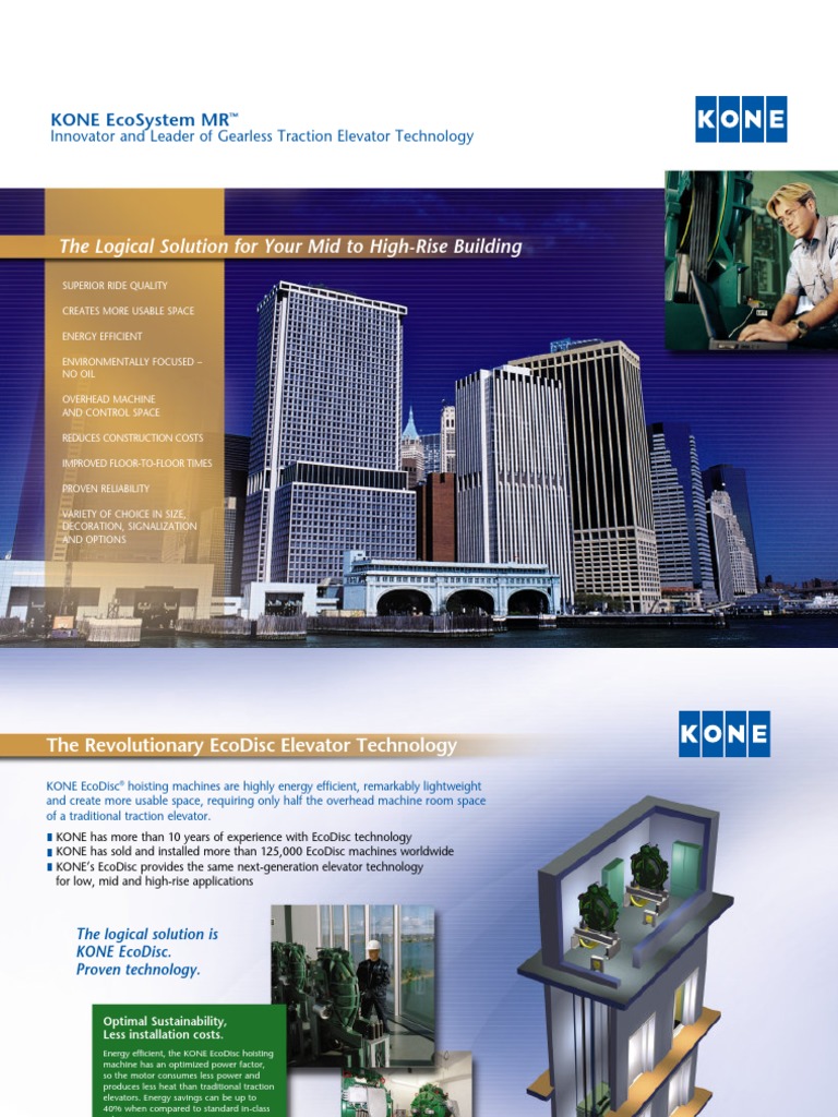 Kone Ecosystem MR Sf2817 | PDF | Elevator | Efficient Energy Use