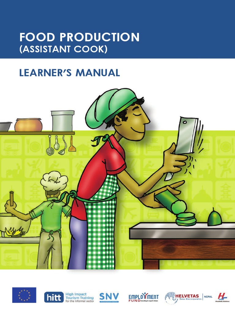 Assistant Cook Training Manual | PDF | Chef | Salad