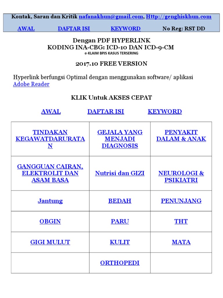 PANDUAN KODING INACBG Beta PDF | PDF