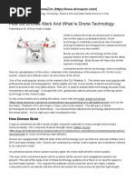 Comprehensive Guide to Drone Technology | PDF | Unmanned Aerial Vehicle ...