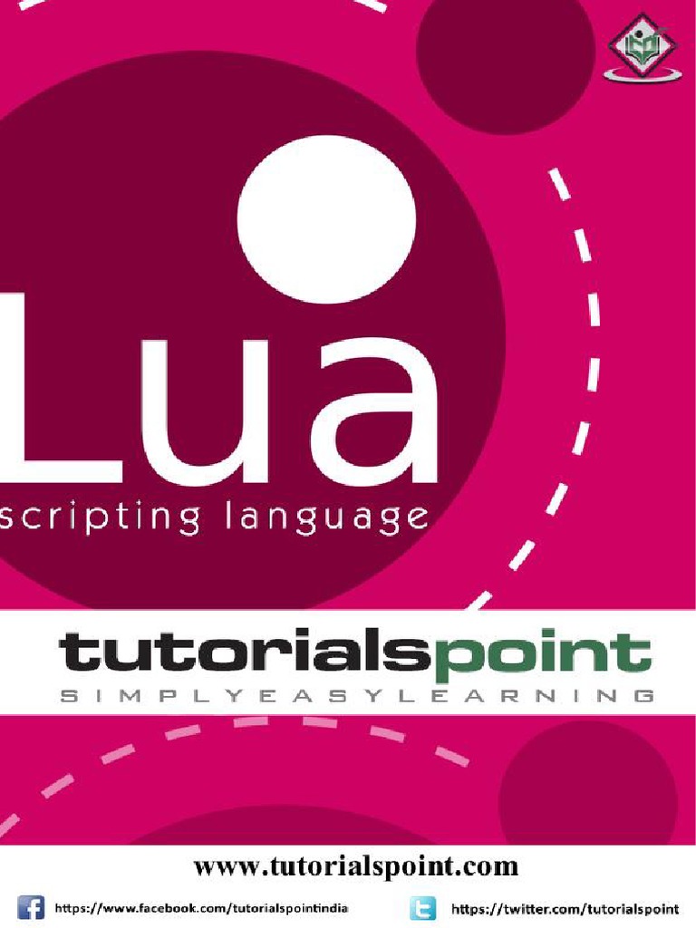 Lua Tutorial Pdf Variable Computer Science Data Type