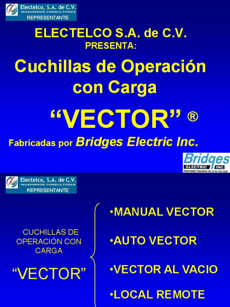 Presentación Vector | PDF | Scada | Electrónica