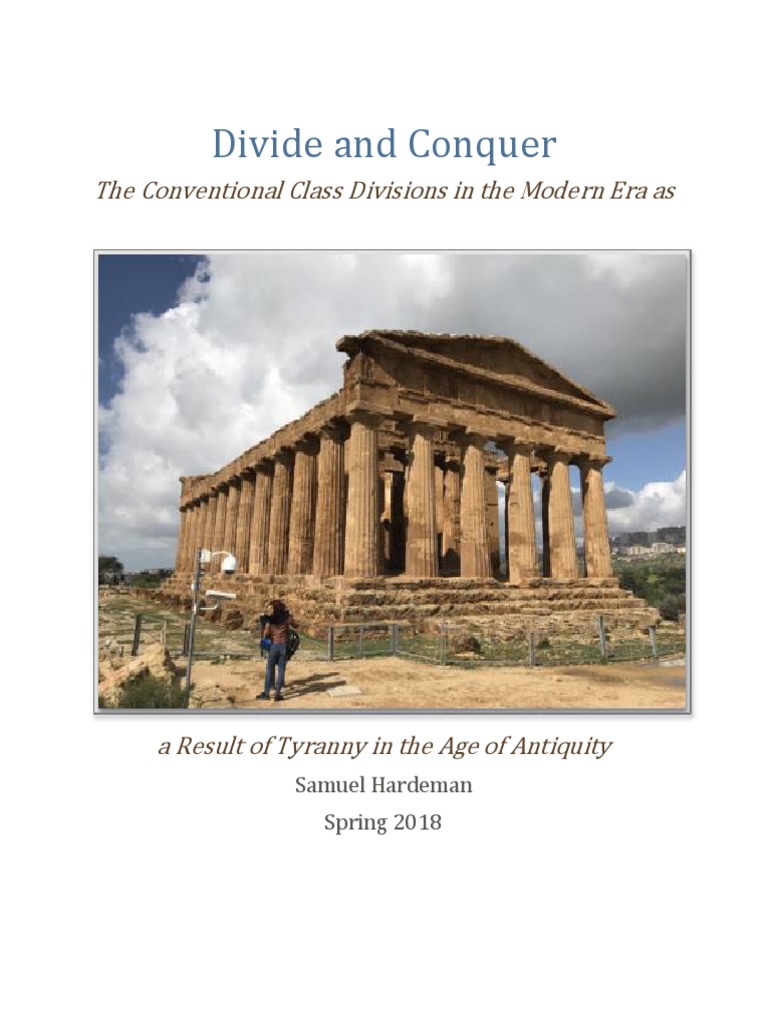 Archaic Greek History Final Paper | PDF | Tyrant | Ancient Greece