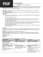3 Is Lesson Plan | PDF | Chart | Lesson Plan