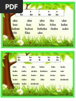 Filipino Abakada Alphabet Chart | PDF