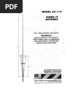 Mosley TA-33-M Antenna Guide | PDF | Antenna (Radio) | Coaxial Cable