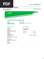 Online Invoice of GrabFood | PDF | Cooking | Cuisine
