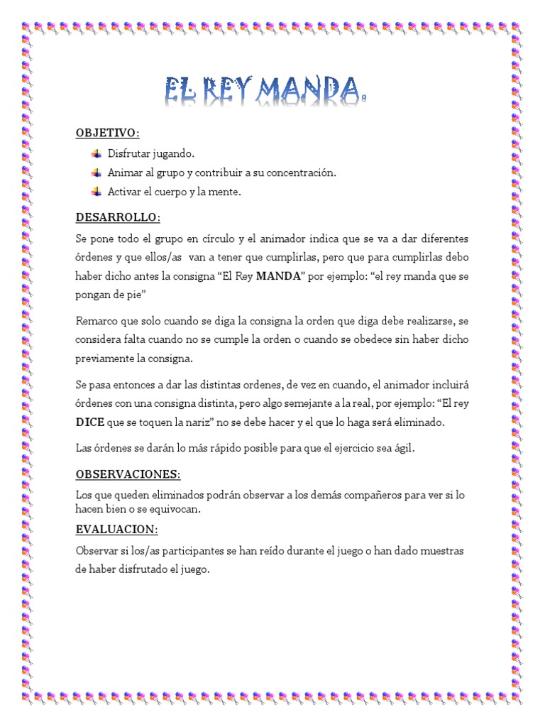 Rey Manda | PDF | Crecimiento personal y profesional | Relaciones ...