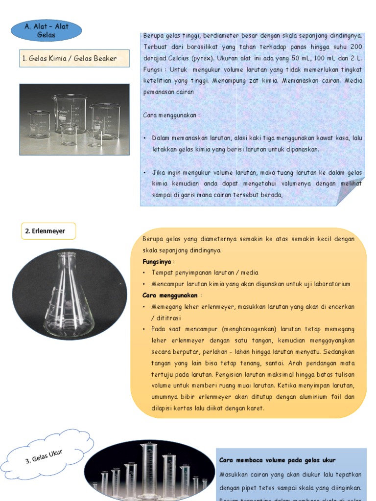Lengkap Daftar Inventaris Alat Laboratorium Kimia. Fatima Oematan | PDF