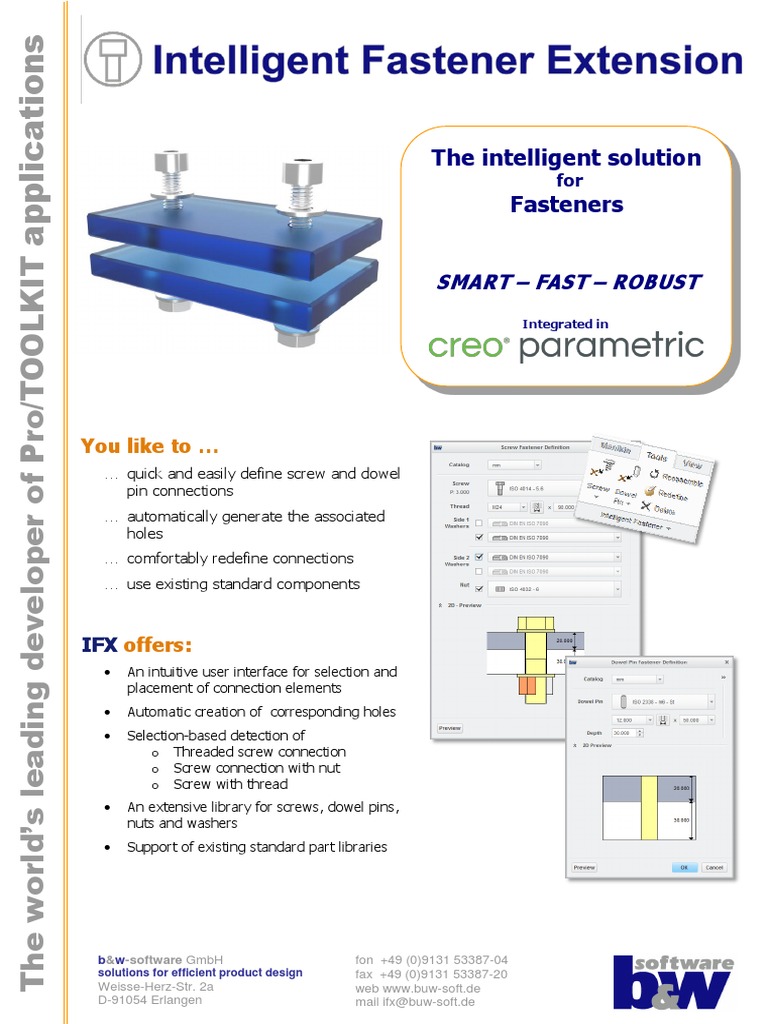 The Intelligent Solution Fasteners: Smart - Fast - Robust | PDF | Screw ...