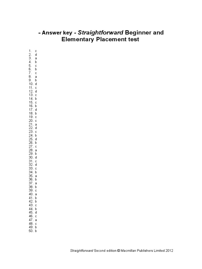 Answers | PDF