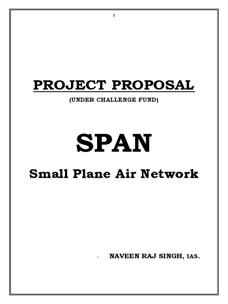 Project Proposal: Small Plane Air Network | PDF | Airport | Aircraft