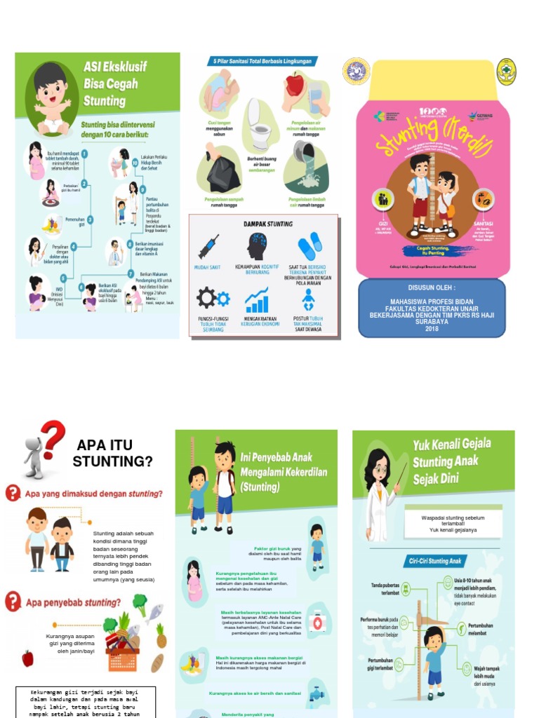 Leaflet Stunting | PDF